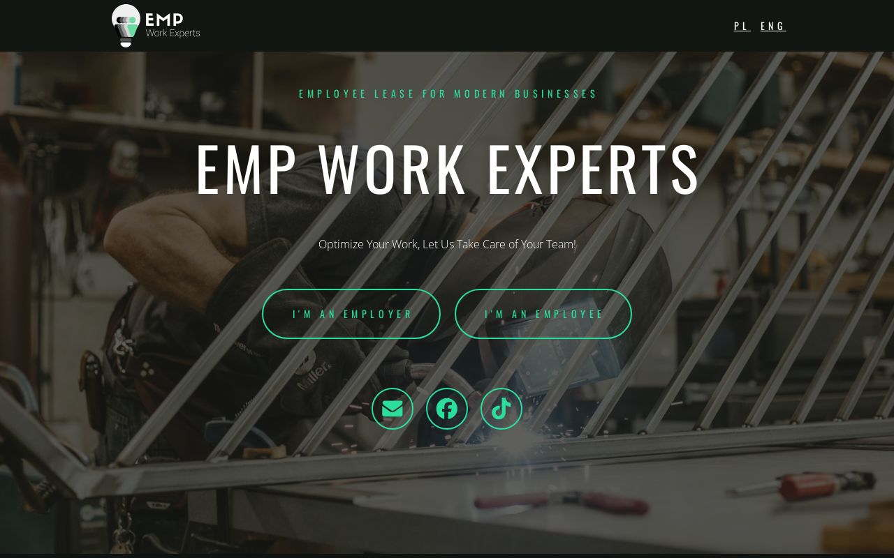 EMP Work Experts - Optimize Your Work, Let Us Take Care of Your Team!